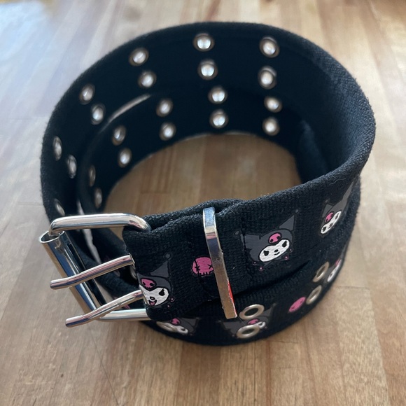 Kuromi | Accessories | Kuromi Grommet Belt | Poshmark